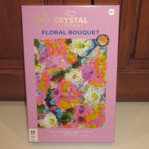 Hinkler | Games | Floral Bouquet Puzzle Crystal Edition | Poshmark